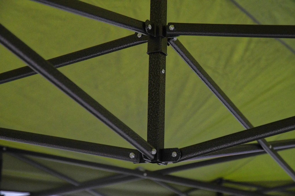 CATTARA Párty stan nůžkový 3x6m zelený WATERPROOF