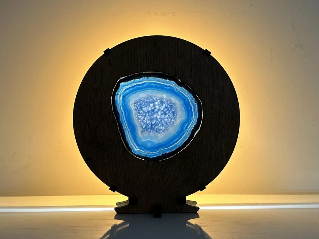 Li-Go "Achát" lampa 20x22 cm provedení povrchu: dub