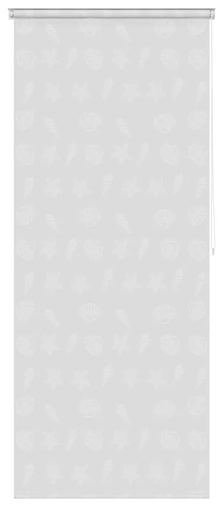 Sprchová roleta 80 x 240 cm vzor mořské hvězdice 142859