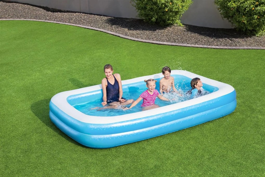 BESTWAY Family Pool Nafukovací bazén 305 x 183 x 46 cm, bez filtrace 54150