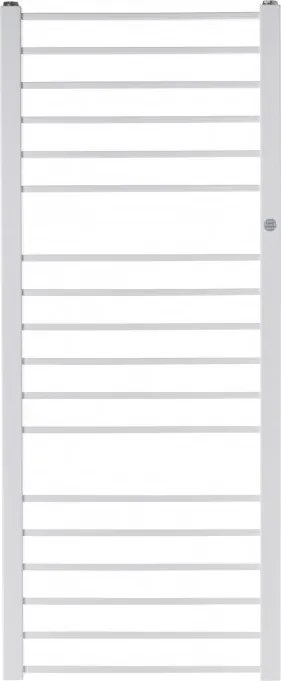 Hopa Piko koupelnový radiátor 530 × 1679 mm středové připojení černá RADPIK501731SP