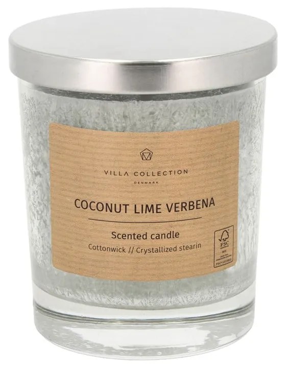 Vonná svíčka doba hoření 40 h Kras: Coconut, Lime &amp; Verbena – Villa Collection