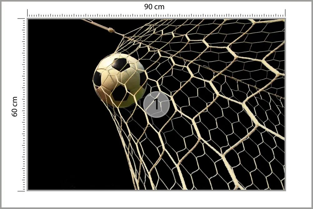 Fototapeta Fotbal V Brance Samolepící tapety 460x300