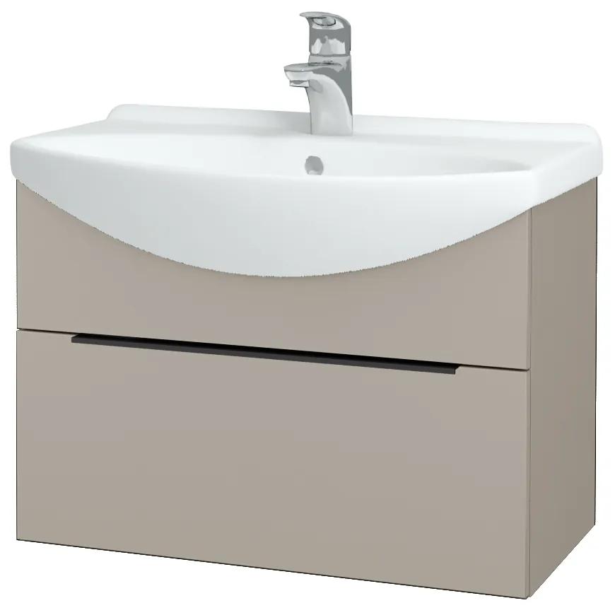 Dřevojas Koupelnová skříň TAKE IT SZZ 65 Varianta: N01 Bílá lesk / Úchytka T05 / D15 Nebraska