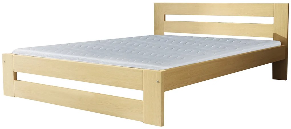 Dolmar dřevěná postel s velkým úložným prostorem Marina 160