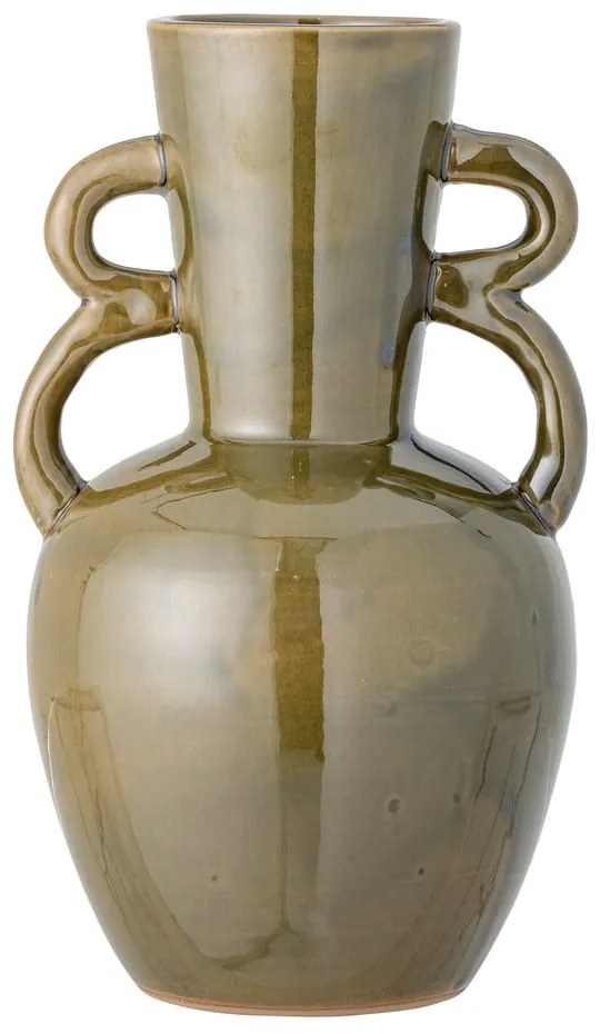 Khaki ručně vyrobená váza z kameniny Oleander – Bloomingville