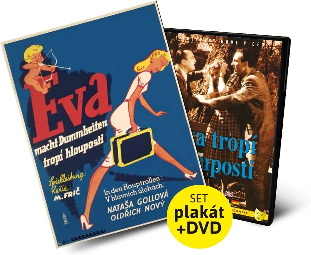 Eva tropí hlouposti - Plakát + DVD