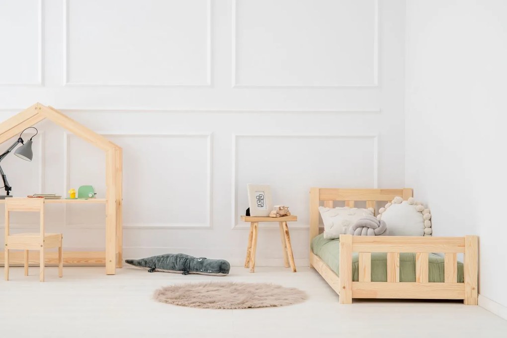 Adeko Dětská dřevěná postel Milan - 140x70