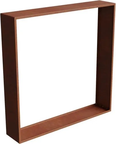 Modulový systém FLEXORA 2000 × 2000 mm – dřevník, záhon a květináč