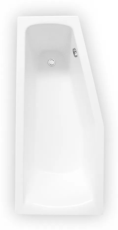 Roth Asymetrická akrylátová vana MINI Varianta: rozměry: 160x70 cm, orientace: Levá - (MINI 160 L - N-8000073)