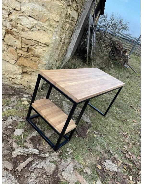 Wudboys Pracovní stůl KAROL Barva kovu: Černá, Dřevo: Buk, Rozměr: 1400X600, moderní skandinávský styl