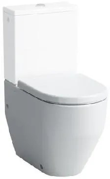 Laufen Pro - Stojící WC kombi mísa, 65x36 cm, zadní/spodní odpad, bílá H8259520000001