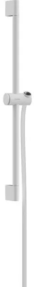 Hansgrohe Unica Sprchová tyč 65 cm se sprchovou hadicí, matná bílá 24400700