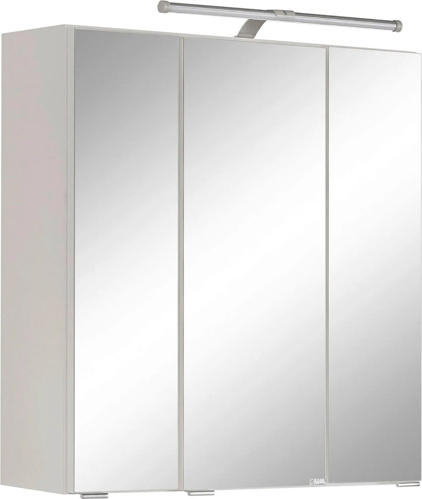 XXXLutz ZRCADLOVÁ SKŘÍŇKA, bílá, bílá, 60/64/20 cm Held - Online Only koupelnové skříňky - 000307017510