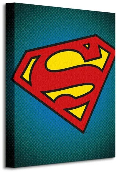 Obraz na plátně DC Comics (Superman Symbol) 30x40cm WDC92312