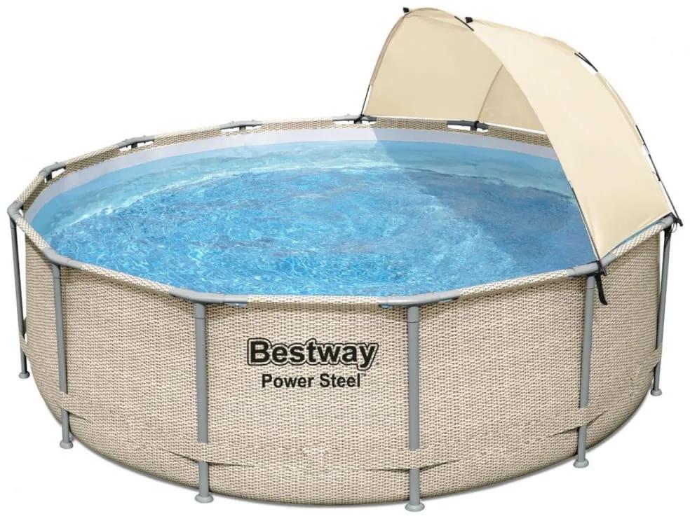 Bestway 5614V Zahradní bazén Power Steel 396 cm x 107 cm