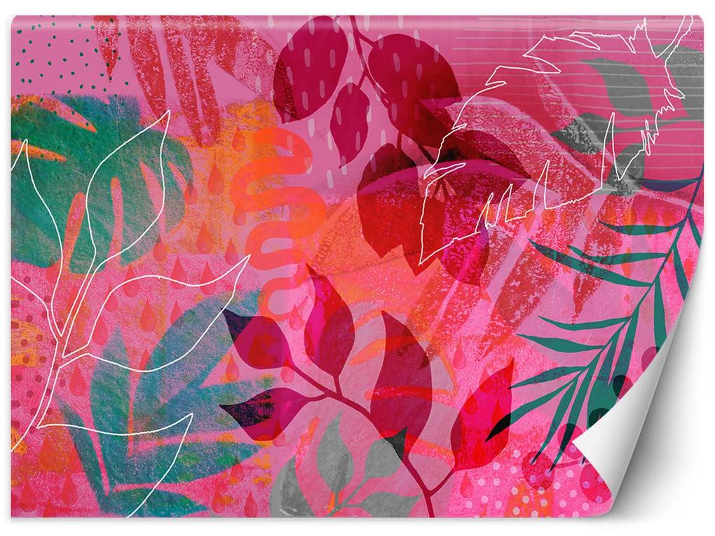 Gario Fototapeta Abstrakce růžových listů - Andrea Haase Materiál: Vliesová, Rozměry: 200 x 140 cm