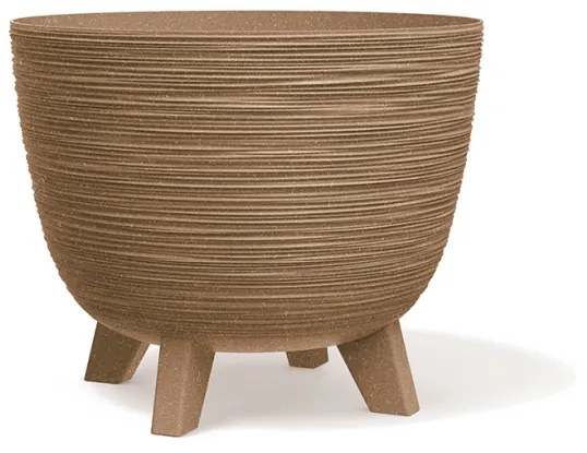 PROSPERPLAST Květináč - FURU Eco Wood Průměr: 23,6 cm