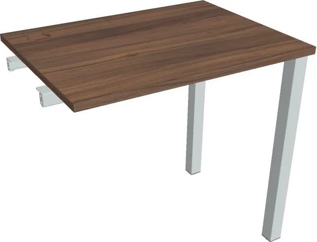 Hobis Kancelářský stůl řetězící Hobis UE 800R, deskaakát, bílá RAL 9016