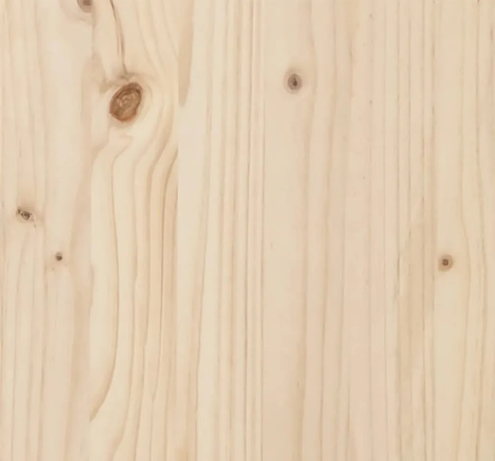 vidaXL Rám postele 120 x 200 cm masivní borovice [842702] Barva: Bílá