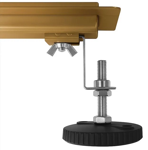 BPS-koupelny Sprchový odtokový žlab DL03 HYD-6131 80 cm, zlatý kartáčovaný
