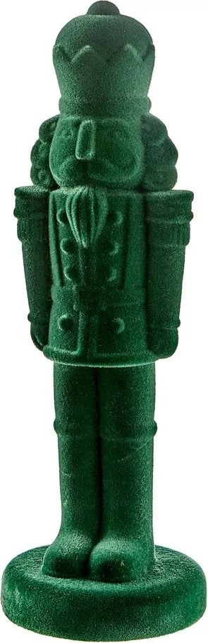 X-MAS Louskáček 32 cm - tm. zelená