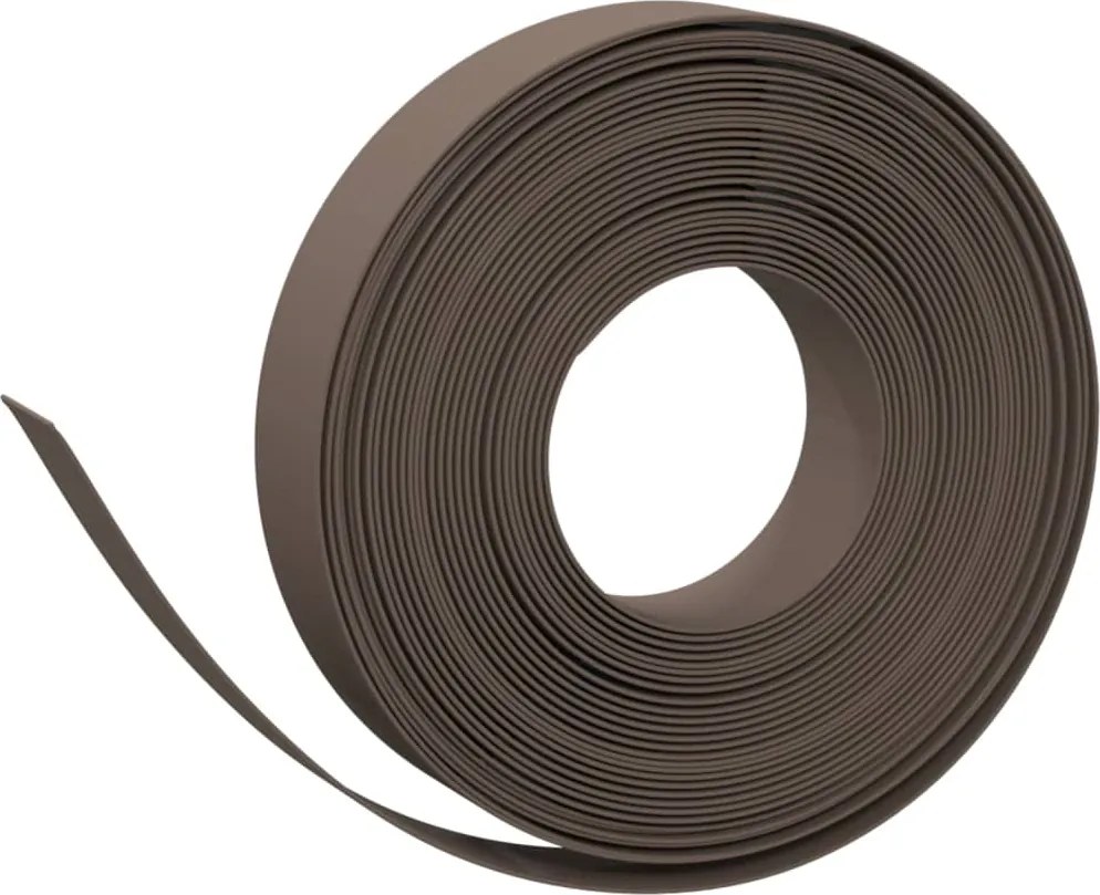 Travní lem hnědý 10 m 10 cm polyethylen 154395
