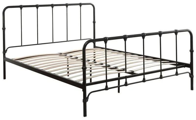 Hector Kovová postel Bargas 160x200 černá