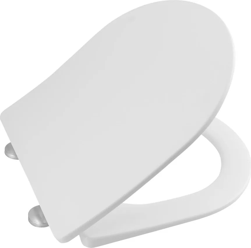 Aqualine Aqualine, VERMET WC sedátko, Soft Close, bílá, VRS008