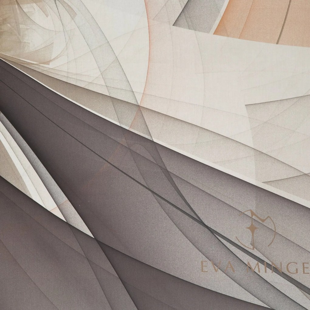 MAKOSATENOVÉ POVLEČENÍ EVA MINGE LUMEA 160X200 CM, 2 KS 70X80 CM VZOROVANÉ