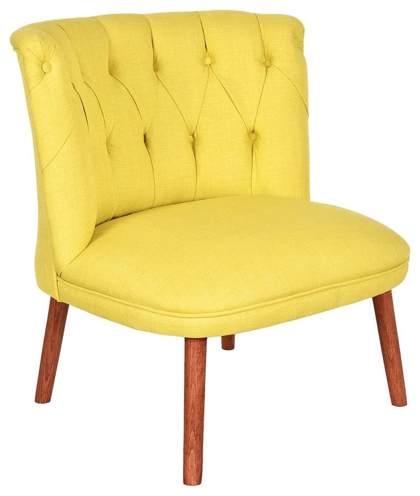 Atelier del Sofa Křeslo San Fabian - Yellow, Žlutá