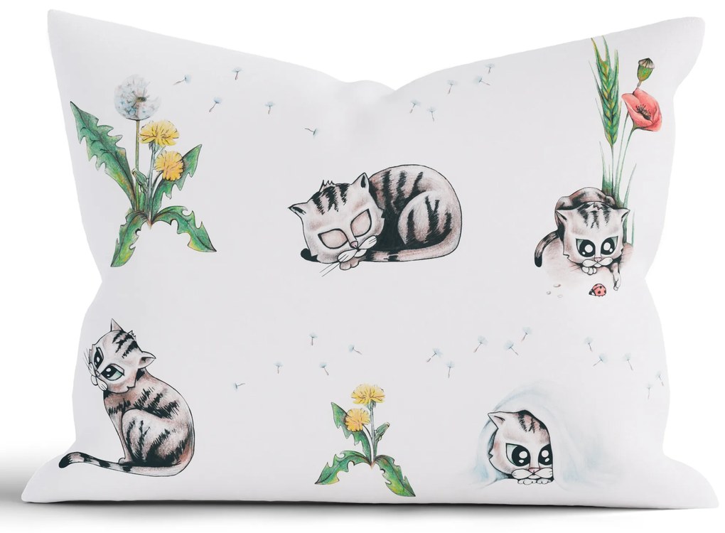 MK Lůžkoviny Bavlněný povlak na polštář Renforcé 70 x 90 cm - Mourek