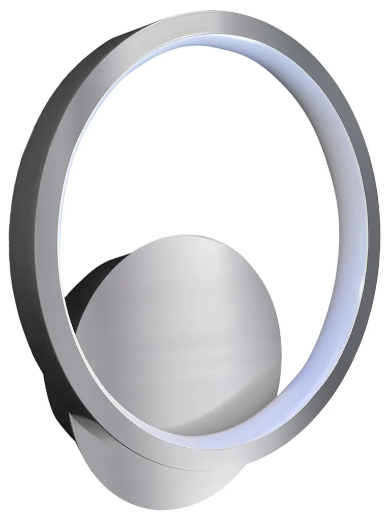 Nástěnné LED svítidlo Hoop, 1x LED 7w, 4000k, ch