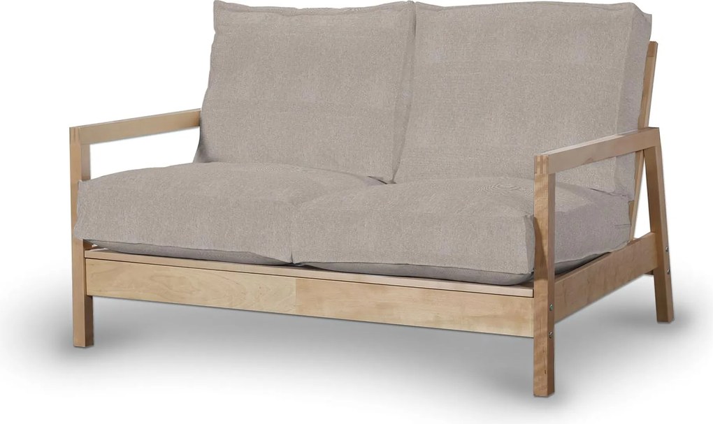 Potah na pohovku IKEA  Lillberg 2-místná nerozkládací barva béžová látka pletený vzor