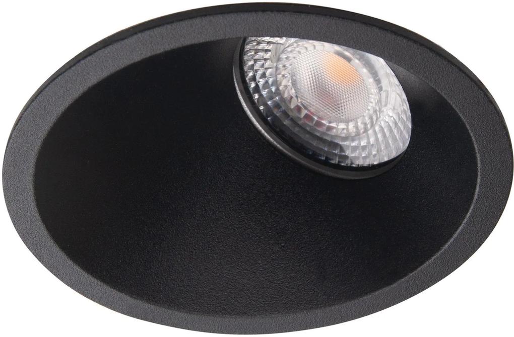 Maxlight H0116 BELLATRIX Zápustné vestavné svítidlo šikmé, černé, bez LED modulu H0112
