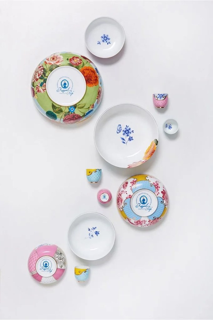 Pip Studio Royal Multi miska Ø15cm, barevná (Porcelánová miska )