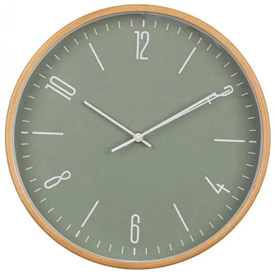 BIZZOTTO Nástěnné hodiny CLANCY 32 cm zelené 0185604