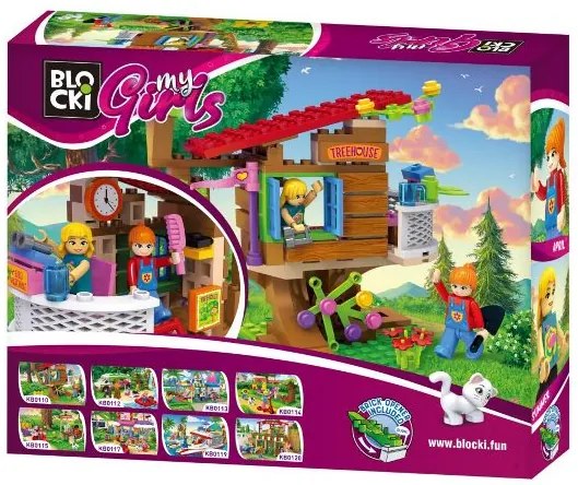 Blocki Lalilandia stavebnice Koňská stáj steeplechase typ LEGO FRIENDS 225 dílů