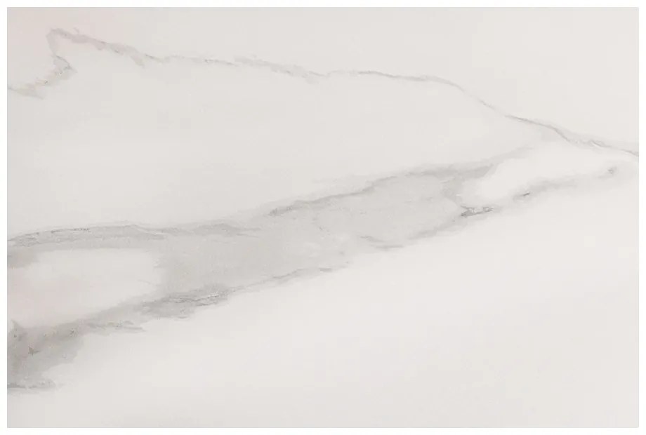 Massive home | Jídelní stůl SIGNATURE 135 cm kulatý, mramor/černý kov