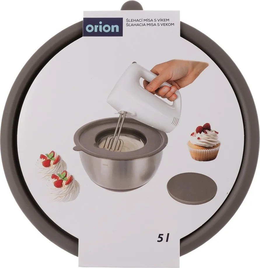 Nerezová mísa ve stříbrné barvě ø 26 cm Beige – Orion