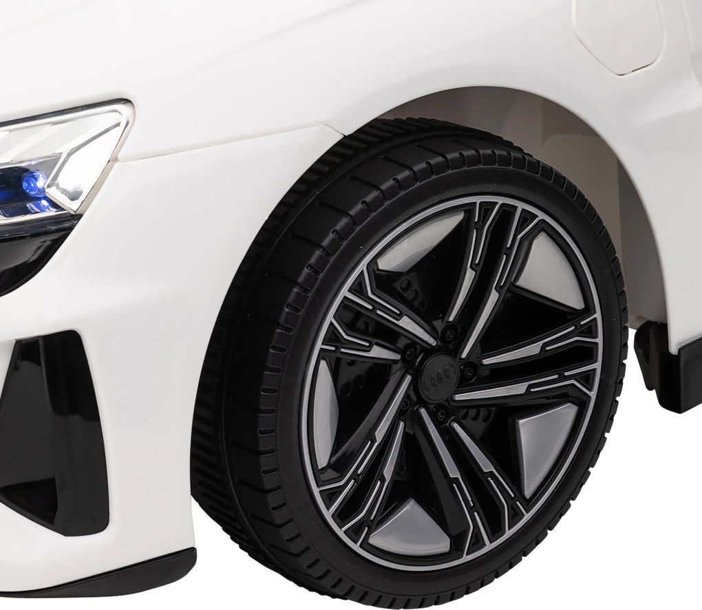 HOMCOM Dětské elektrické autíčko AUDI RS e-tron GT s dálkovým ovládáním, bezpečnostním pásem, klaksonem, hudbou a světlomety, do 5 km/h, pro děti od …