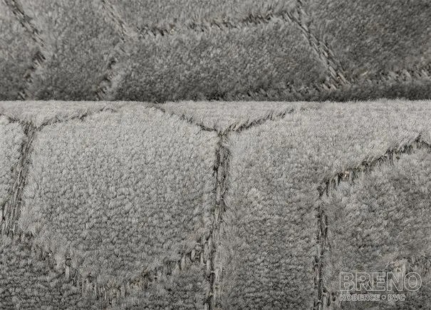Breno Kusový koberec AMIRA 202 grey, 80x150 cm, Šedá