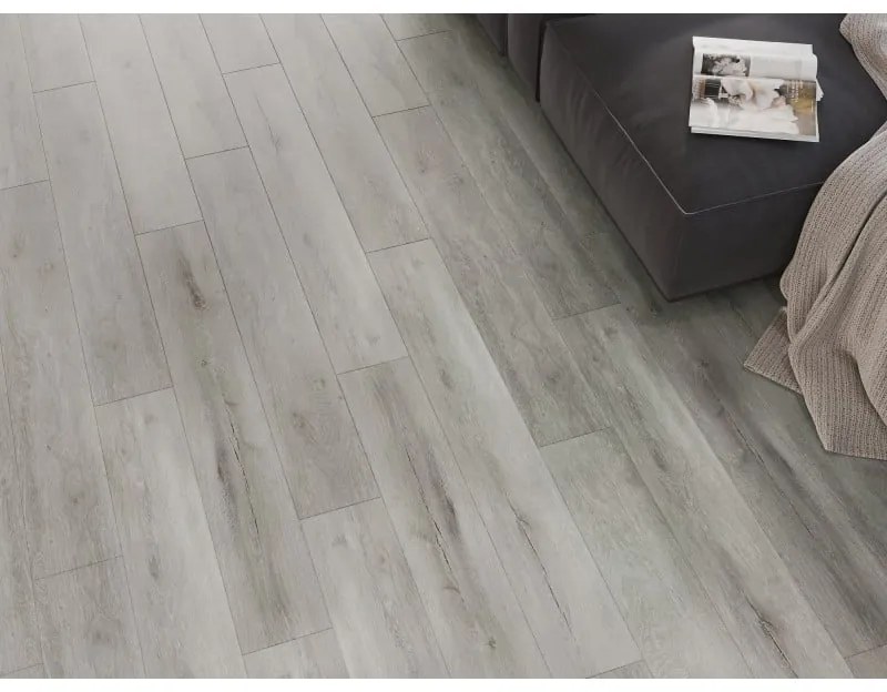 Mexen Boone, vinylová podlaha 1240x182 mm SPC 6,5 mm, IXPE 1,5 mm, 4stranná V-drážka, dub, F1054-1240-182-505-4V1-01