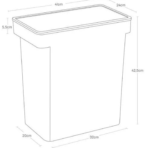 Box na granule 25 l Tower – YAMAZAKI