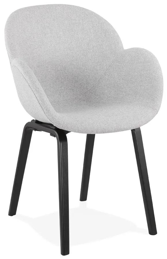 Kokoon Design Jídelní židle Elegans Barva: světle šedá/černá
