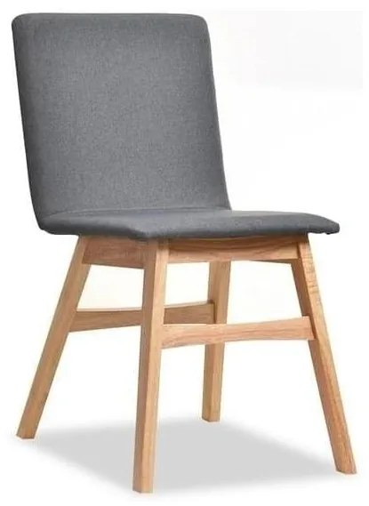 design4life Jídelní židle HANIG dub-šedá