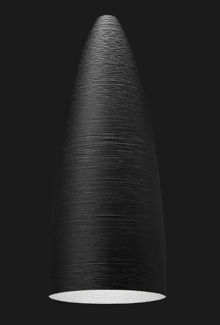 Doxis Pollux 450 Textured závěsné led designové svítidlo Barva: Černá/bílá matná, Chromatičnost: 3000K
