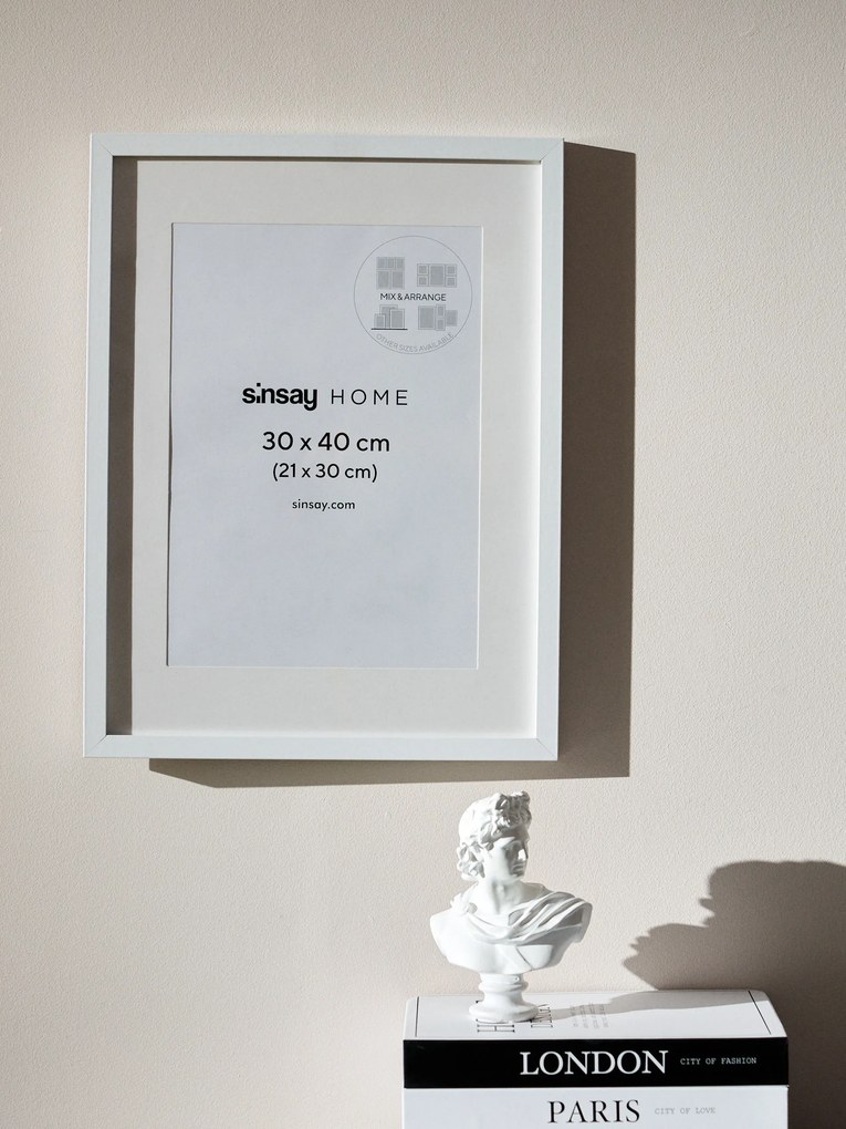 Sinsay - Rámeček na fotku - bílá