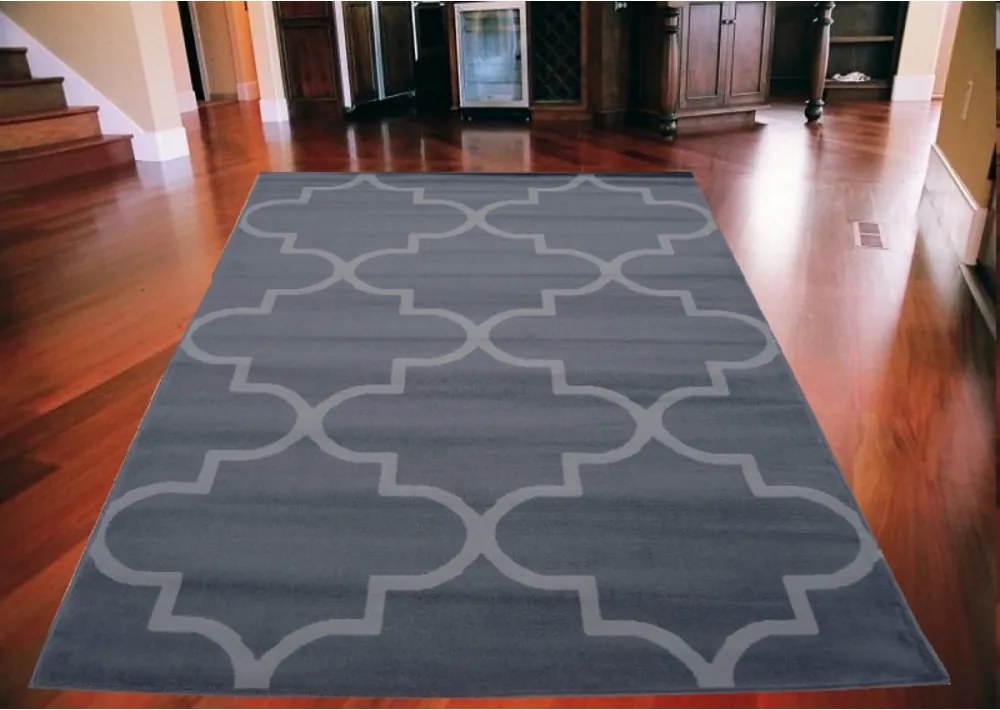 Kusový koberec PP Amaba tmavě šedý, Velikosti 120x170cm