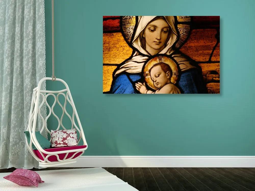 Obraz Panna Marie s Ježíškem Varianta: 120x80
